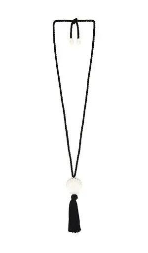 JULIETTA Eze Necklace - Black & Silver
