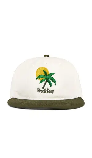 FREE & EASY Costa Sol Snapback Hat - Natural