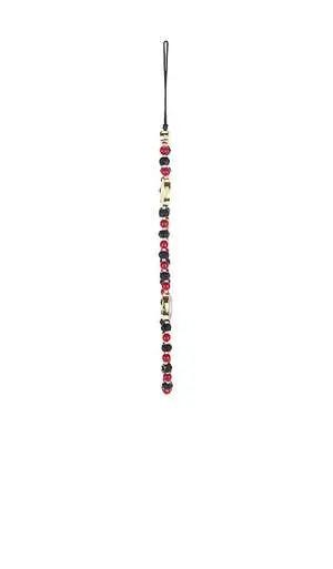Baublebar University Of Georgia Beaded Phone Charm In Black,red