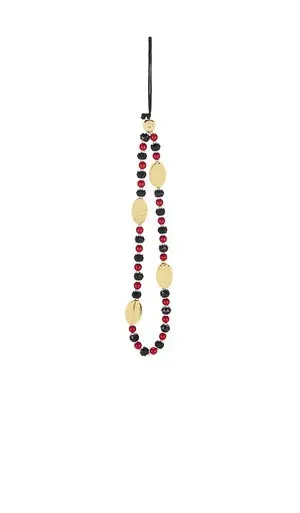 Baublebar University Of Georgia Beaded Phone Charm In Black,red