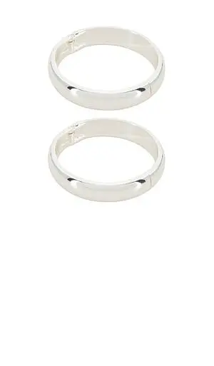 Ettika Metallic Bangle Set