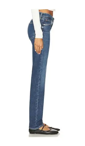 AGOLDE Low Rise Slim Jeans - Denim-medium