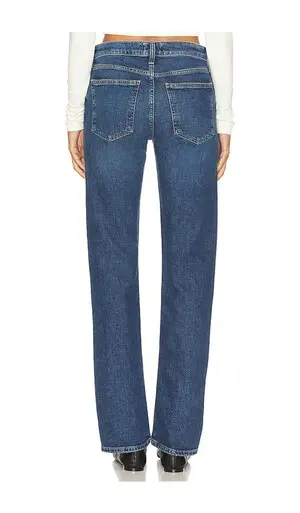 AGOLDE Low Rise Slim Jeans - Denim-medium