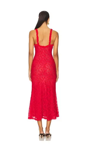 Bardot Allegra Stretch Lace Midi Dress
