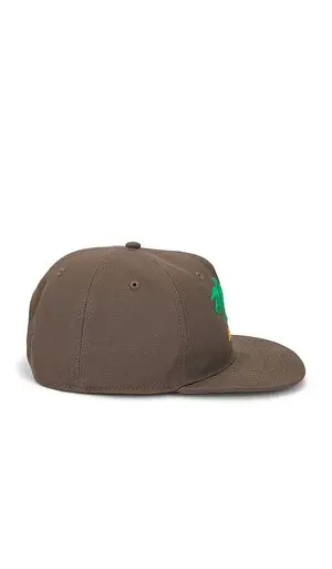 FREE & EASY Bent Palm 5 Panel Strapback Cap