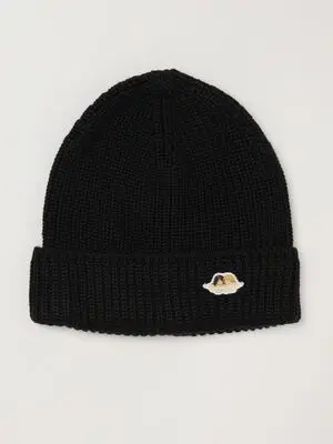 Fiorucci Beanie Hat - Black