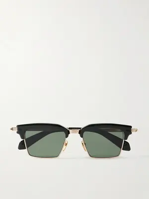JACQUES MARIE MAGE Alin D-frame Sunglasses - Gold
