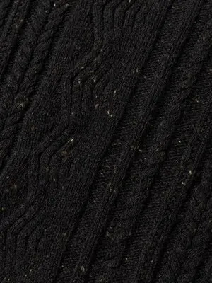 Inis Meáin Ridges Slim-fit Cable-knit Aran Sweater