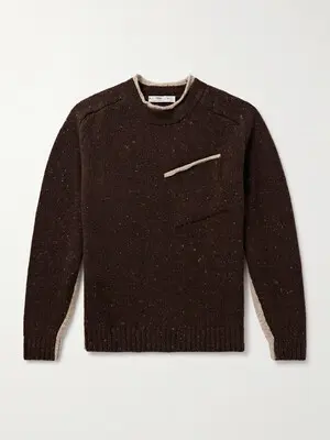 Mock Neck Knitwear For Men