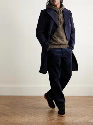 Inis Meáin Merino Wool And Cashmere-blend Hoodie