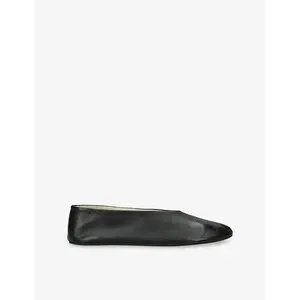 THE ROW Stella Leather Slipper