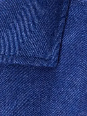Brunello Cucinelli Herringbone Cotton And Lyocell-blend Shirt