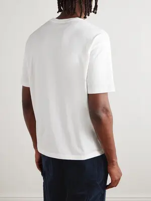A.p.c. Logo-print Cotton-jersey T-shirt