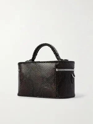 Stella McCartney Snake-effect Shoulder Bag - Brown