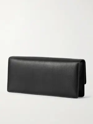 TOM FORD Textured-leather Clutch