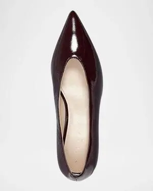 Marc Fisher Cecile Leather Pumps - Red