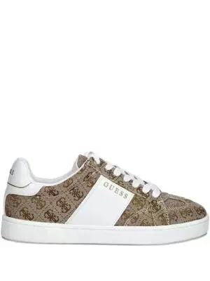 Guess Jrone Monogram Canvas Sneakers