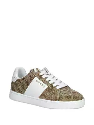 Guess Jrone Monogram Canvas Sneakers