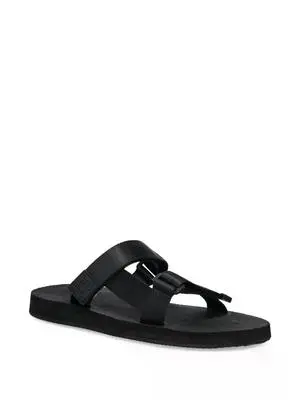 Hugo Double-strap Sandals - Black