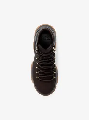 Michael Kors Atlas Suede Lace-up Boots