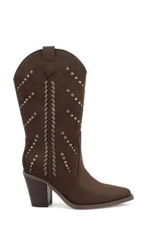 Mia Western Boots With Studs
