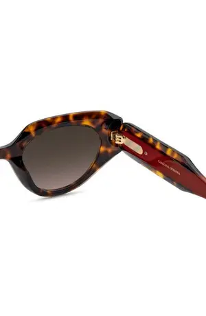 Carolina Herrera 50mm Gradient Cat Eye Sunglasses