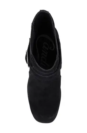 CANDIE'S Chelsea Boot - Black Suede