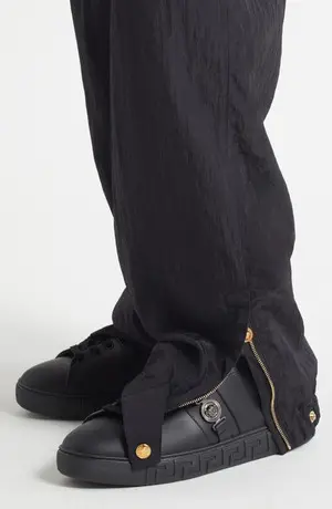 Versace Crushed Nylon Joggers
