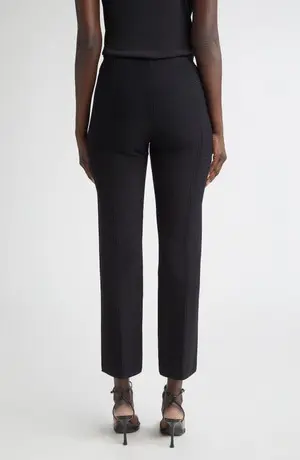 St. John Knit Crop Cigarette Pants