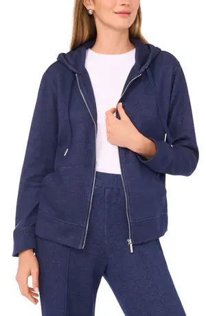 Vince Camuto Relaxed Fit Zip-up Hoodie