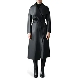 Mackage Mai Leather Trench Coat