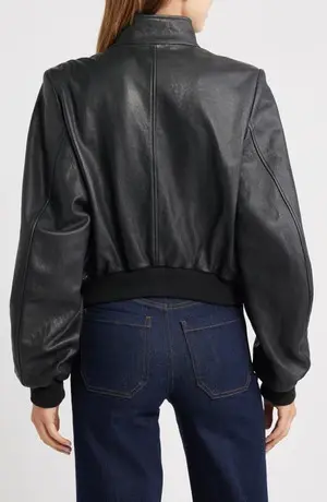 FRAME The Harrington Leather Bomber