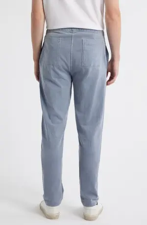 ALEX CRANE Organic Cotton Drawstring Waist Pants - Wave