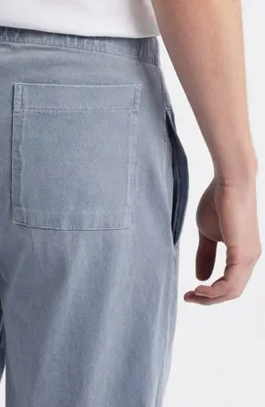ALEX CRANE Organic Cotton Drawstring Waist Pants - Wave