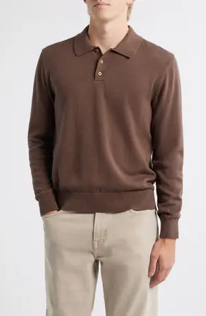 Alex Crane Spread Collar Polos For Men