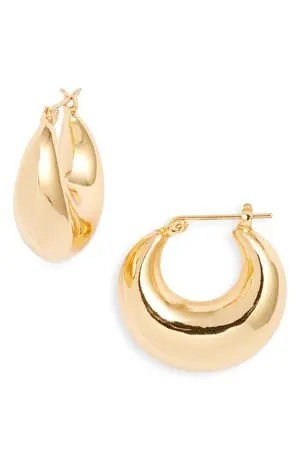 FRASIER STERLING Sunbeam Hoop Earrings - Gold