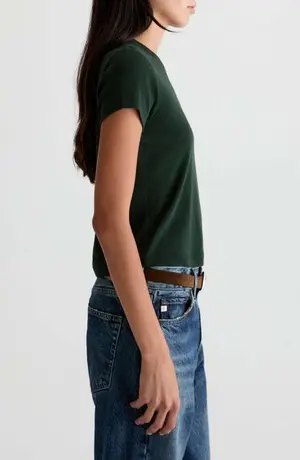 Ag Sadie Crop T-shirt - Pine