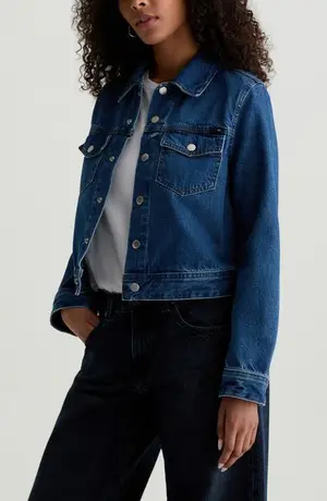 Ag Molly Denim Trucker Jacket