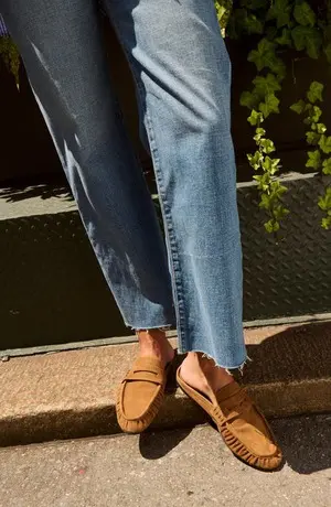 275 CENTRAL Vivien Penny Loafer Mule - Tan