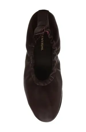 275 CENTRAL Vanna Leather Ballet Flat - Wine