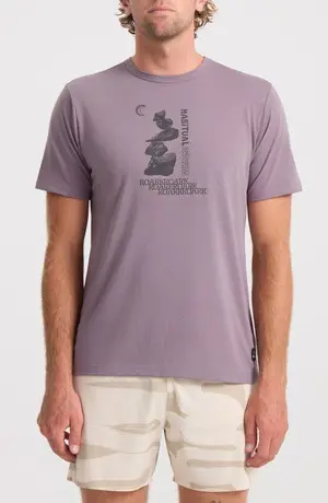 ROARK Mathis Core Performance Graphic T-shirt - Shark