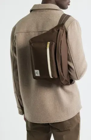 Herschel Supply Co. Xl Pop Quiz Belt Bag - Brown Slate/delicioso