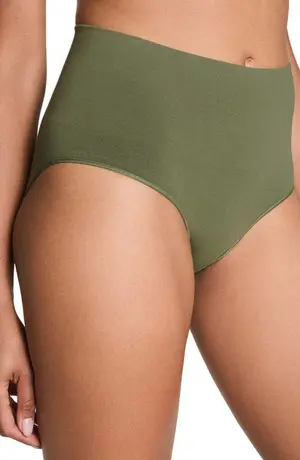 Spanx Spanxshape™ Extraordinary Supima® Cotton Briefs Olive Leaf