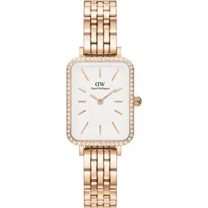DANIEL WELLINGTON Quadro Bracelet Watch - Rose Gold