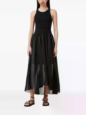 ALLSAINTS Elasticated-waist Maxi Dress