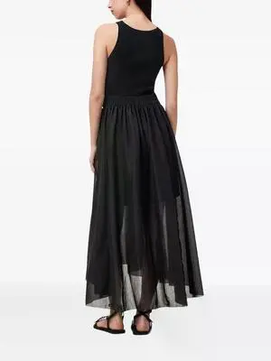 ALLSAINTS Elasticated-waist Maxi Dress