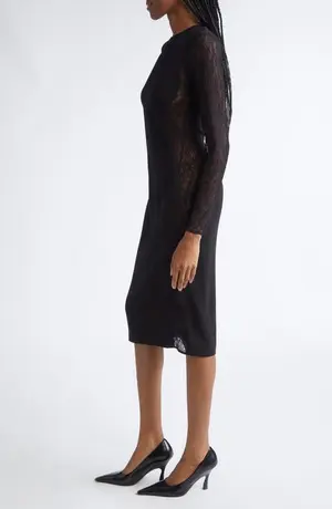 Stella McCartney Lace Long Sleeve Dress