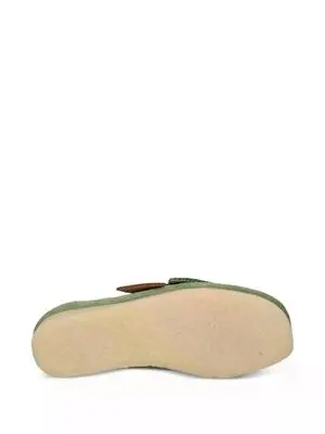 Clarks Fringe Detail Desert Boots - Green