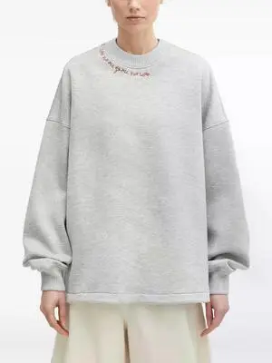 Fiorucci Ribbed Sweatshirts Hoodies For Women