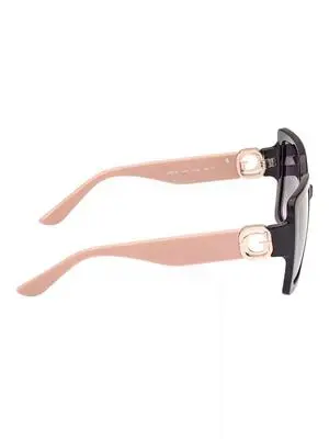 Guess Logo-plaque Square-frame Sunglasses